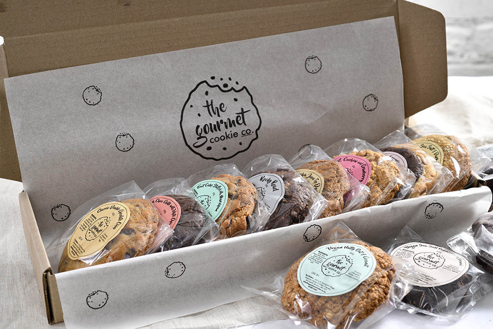 Box of 8 Cookies - The Gourmet Cookie Co